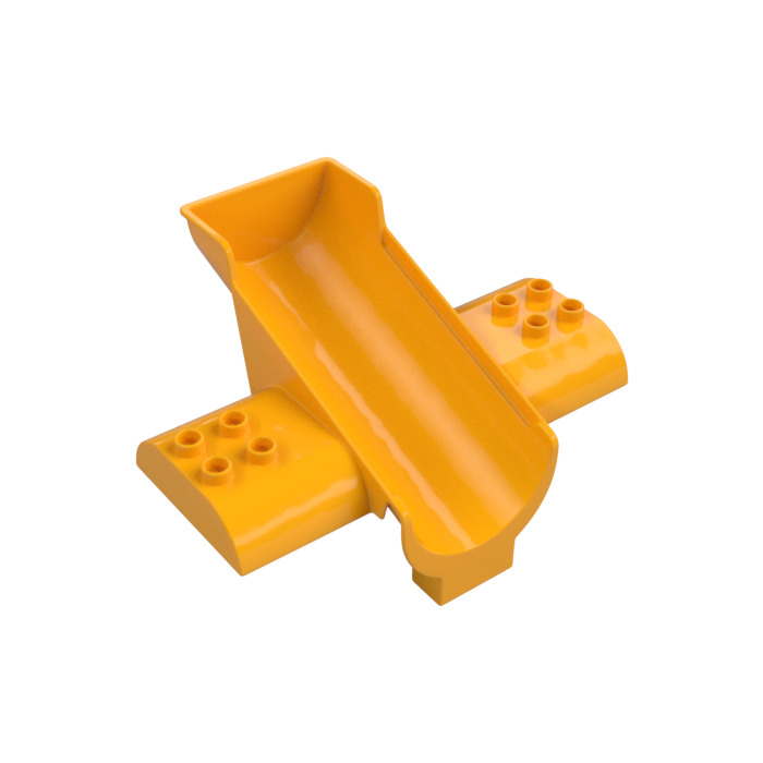 Duplo Slide 8 x 10 x 5 with 2 x 2 Brick Slopes (4775) | Brick Owl ...