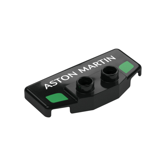 Duplo Car Wing 2 x 4 with 'ASTON MARTIN' (110606) | Brick Owl