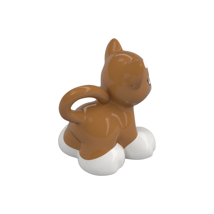 Duplo Cat Kitten (Standing) with White Patches and White Feet (105417 ...