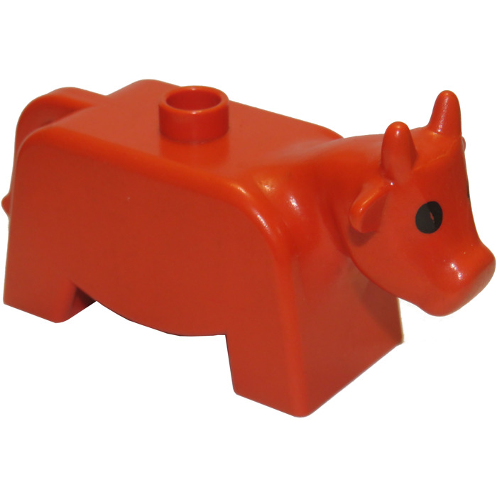 Duplo Cow with Black Eyes | Brick Owl - LEGO Marketplace