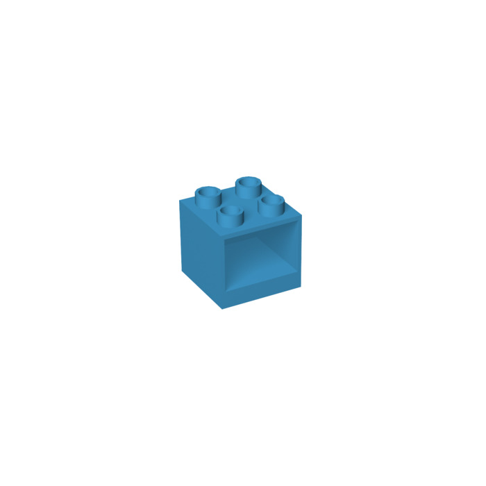 Duplo Dark Azure Drawer Cabinet 2 x 2 x 1.5 (4890) | Brick Owl - LEGO ...