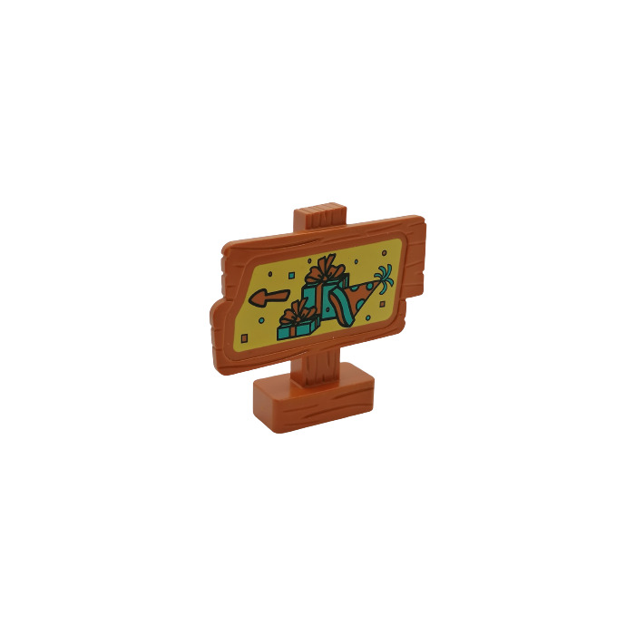 Duplo Road Sign with Party (31283 / 84323) | Brick Owl