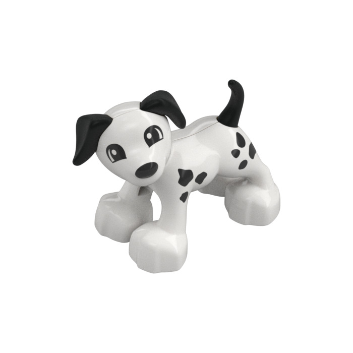 Duplo Dog with Black Spots and Black Tail (58057 / 89697) | Brick Owl ...