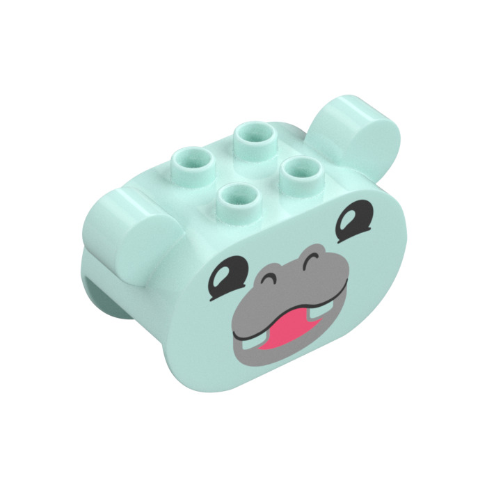 Duplo Duplo Brick 2 x 4 x 2.5 with Ears (72133) | Brick Owl - LEGO ...