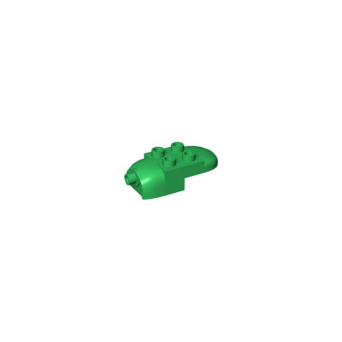 Duplo Green Engine 4 x 1 x 2 with Pin 8 MM (62679) | Brick Owl