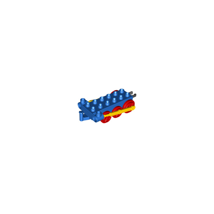 Duplo Locomotive with Yellow Rod (64665 / 73354) | Brick Owl - LEGO ...