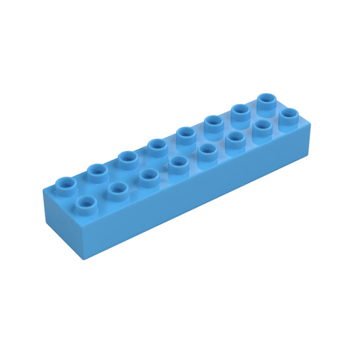 Duplo Brick 2 x 8 (4199) | Brick Owl - LEGO Marketplace