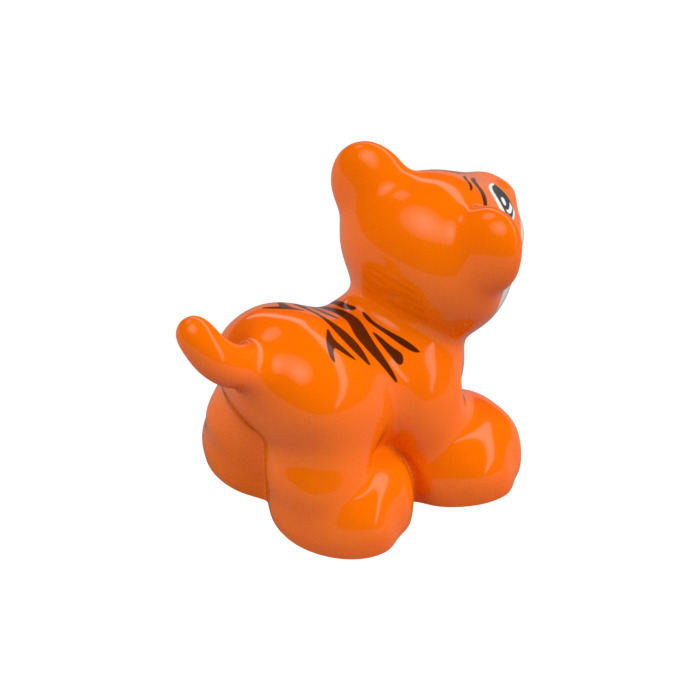 Duplo Orange Tiger Cub (110437) | Brick Owl - LEGO Marketplace