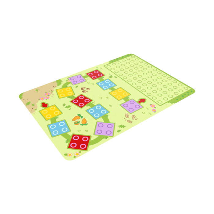 Duplo Playmat with Multi-colored Bricks | Brick Owl - LEGO Marketplace