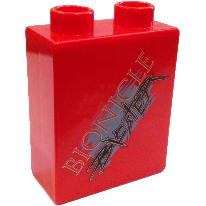 Duplo Brick 1 x 2 x 2 with Legoland Bionicle Blaster (4066) | Brick Owl ...