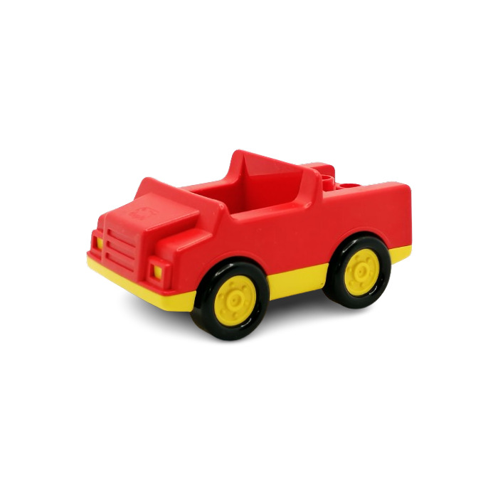 Duplo Car with Yellow Base and 1 Stud Seat | Brick Owl - LEGO Marketplace