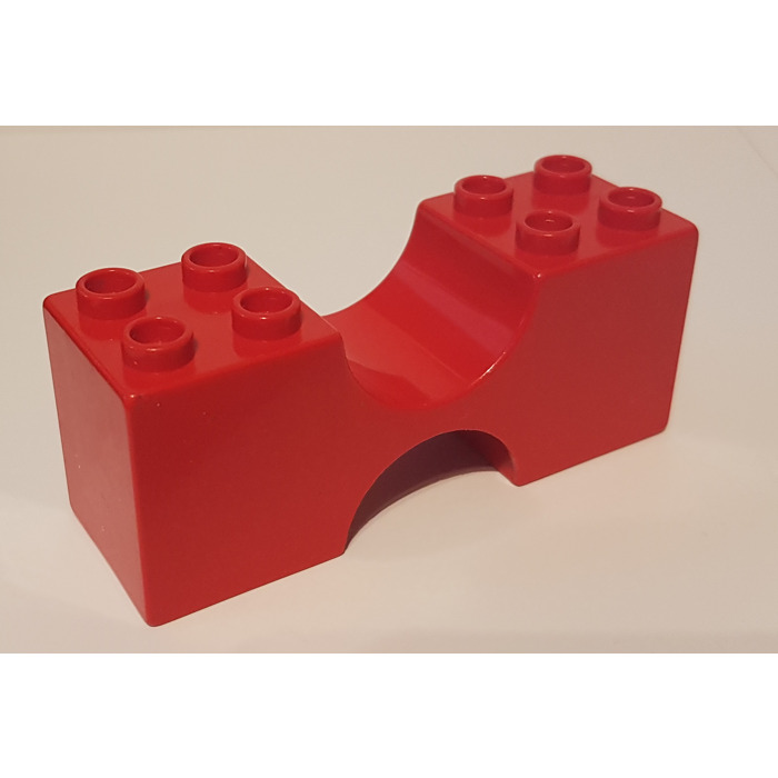 Duplo Red Double arch 2 x 6 x 2 | Brick Owl - LEGO Marketplace