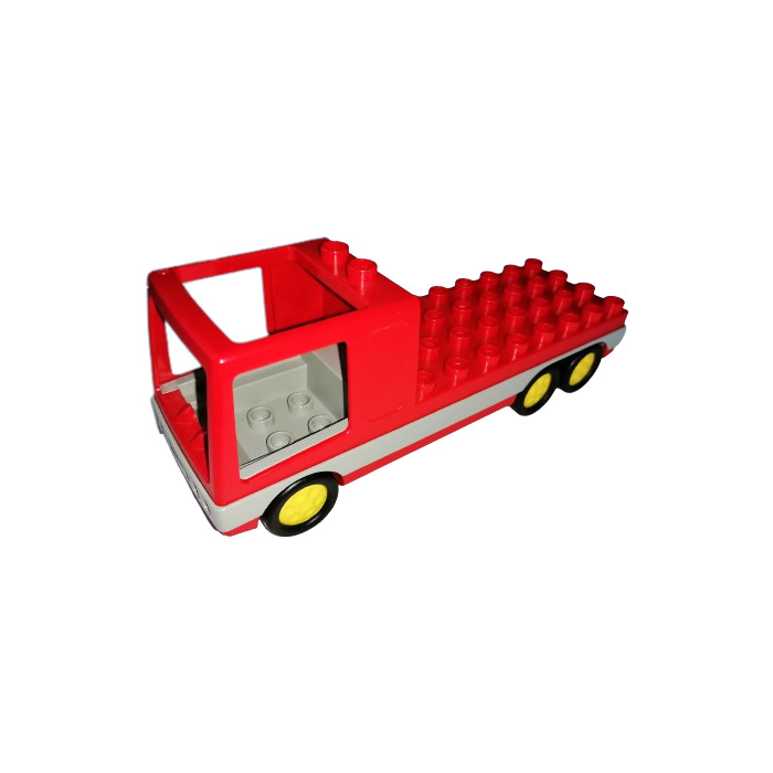 Duplo Red Flatbed Truck | Brick Owl - LEGO Marketplace