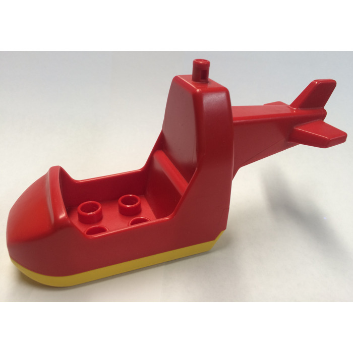 Duplo Red Helicopter without Skids (74908) | Brick Owl - LEGO Marketplace