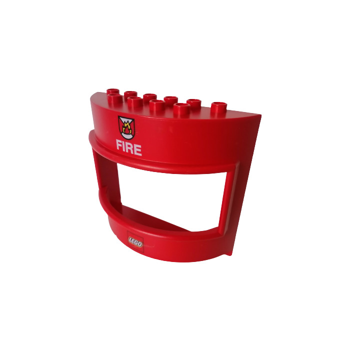 Duplo Red Round Wall with Window with Fire | Brick Owl - LEGO Marketplace Duplo Red Round Wall with Window with Fire | Brick Owl - LEGO Marketplace
