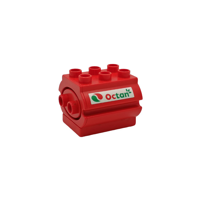 Duplo Watertank with 'OCTAN' Sticker (6429) | Brick Owl - LEGO Marketplace