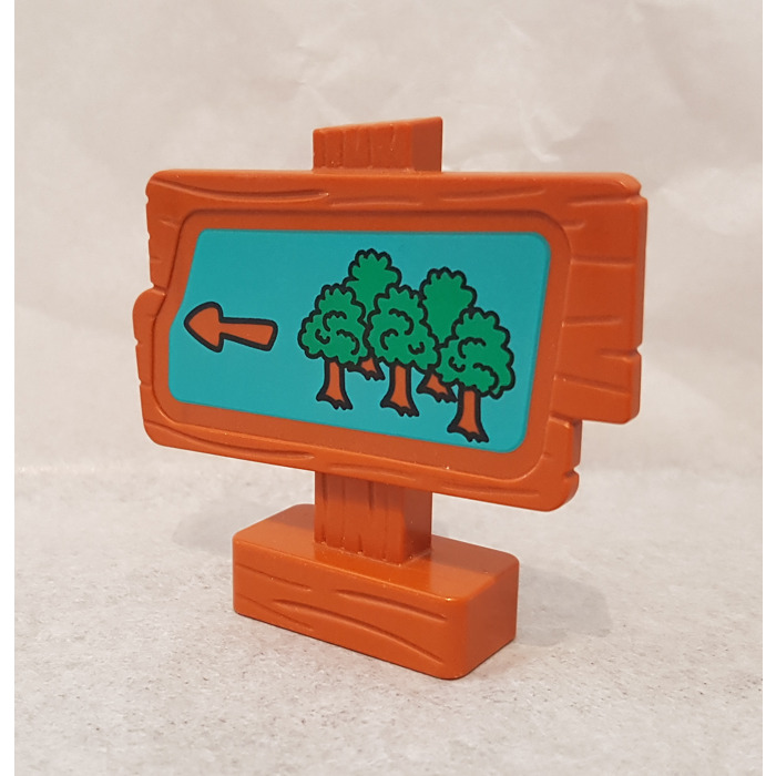 Duplo Road Sign with Trees (31283 / 83761) | Brick Owl - LEGO Marketplace