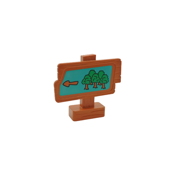 Duplo Road Sign with Trees (31283 / 83761) | Brick Owl - LEGO Marketplace