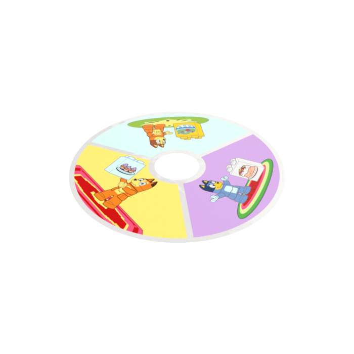 Duplo Spinner Disc with Bluey Scenes | Brick Owl - LEGO Marketplace