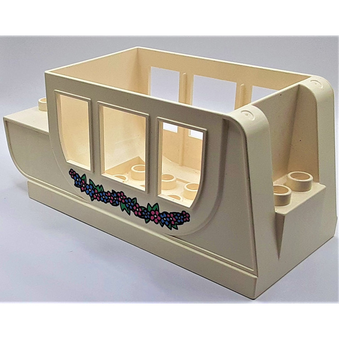 Duplo Stagecoach Upper Part with Flowers (31176 / 40462) | Brick Owl ...