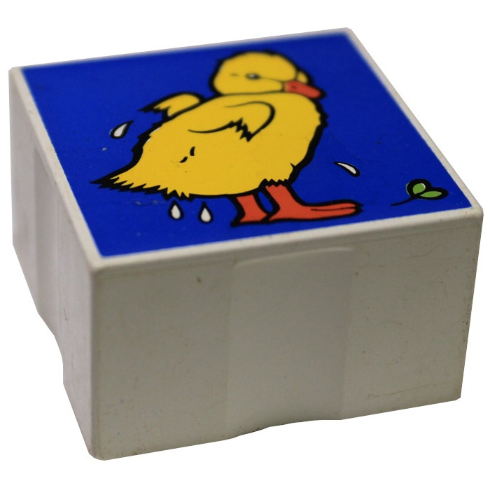 Duplo Tile 2 x 2 x 1 with Duck Mosaic Print 10 (2756) | Brick Owl ...