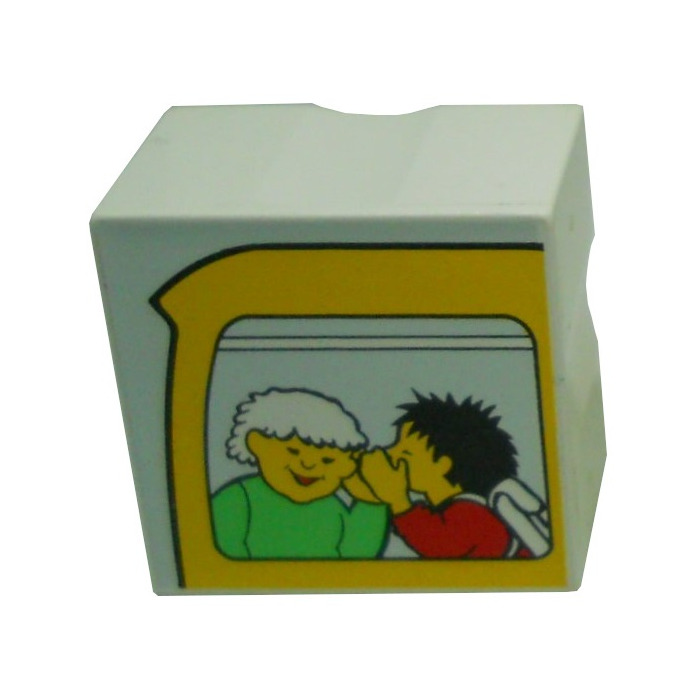 Duplo Tile 2 x 2 x 1 with Mosaic Picture Community 01 (2756) | Brick ...