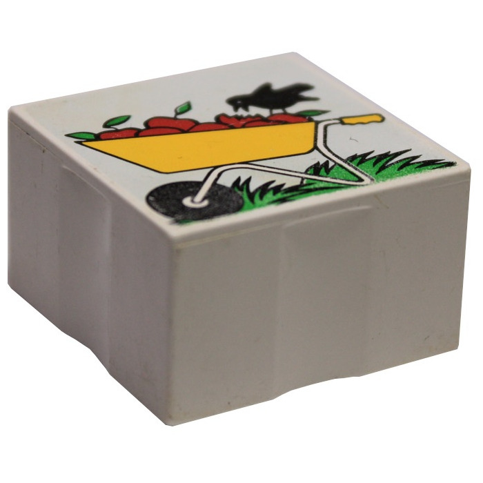 Duplo Tile 2 x 2 x 1 with Outdoors Mosaic Print 15 (2756) | Brick Owl ...