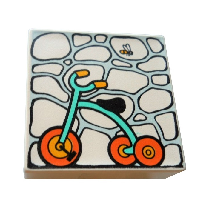 Duplo Tile 2 x 2 x 1 with Park Mosaic Print 18 (2756) | Brick Owl ...
