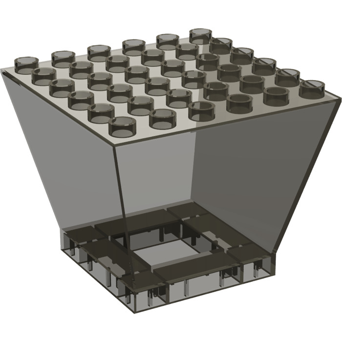 Duplo Transparent Brown Black Control Tower (6361) | Brick Owl - LEGO ...