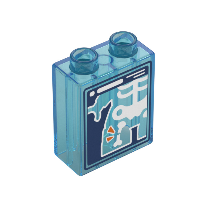 Duplo Brick 1 x 2 x 2 with Skeleton with Ankle Injury (4066 / 110535 ...