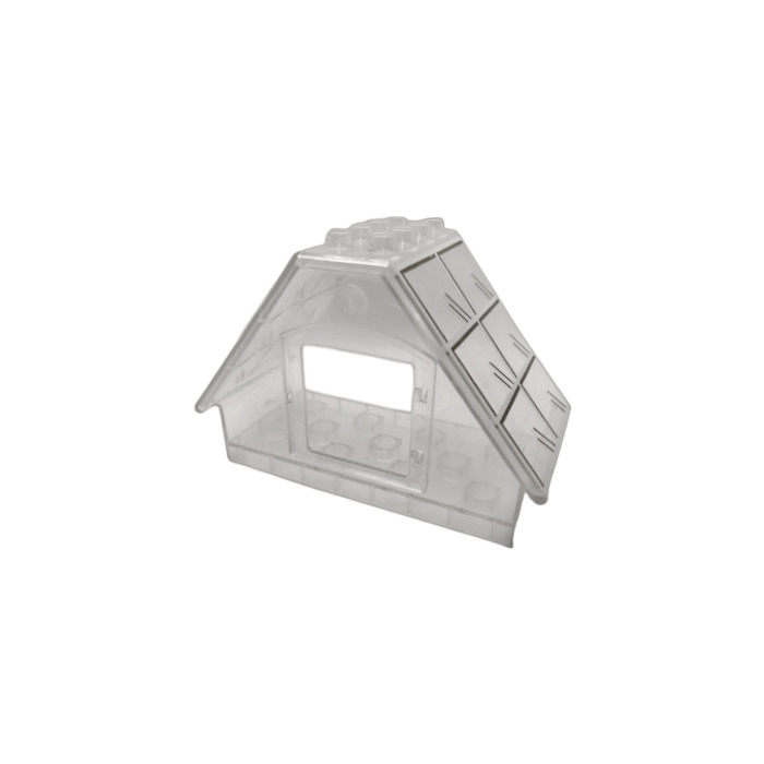 Duplo Transparent Roof with Window Opening with window pane decoration ...