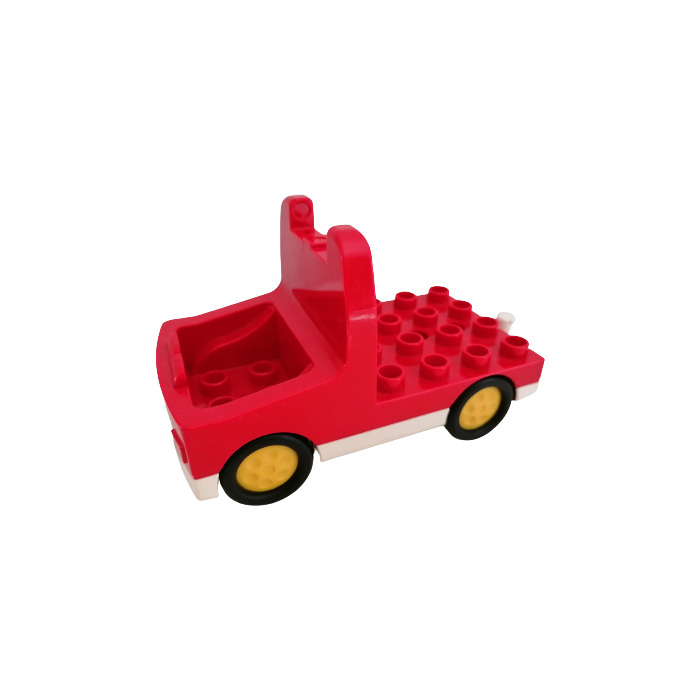 Duplo Truck with Flatbed and Yellow Wheels (75947) | Brick Owl - LEGO ...