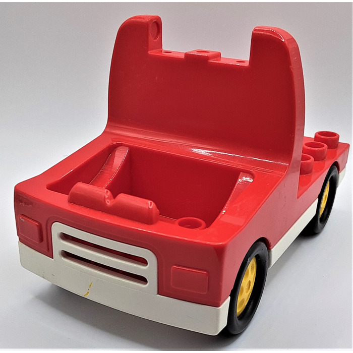 Duplo Truck with Flatbed and Yellow Wheels (75947) | Brick Owl - LEGO ...