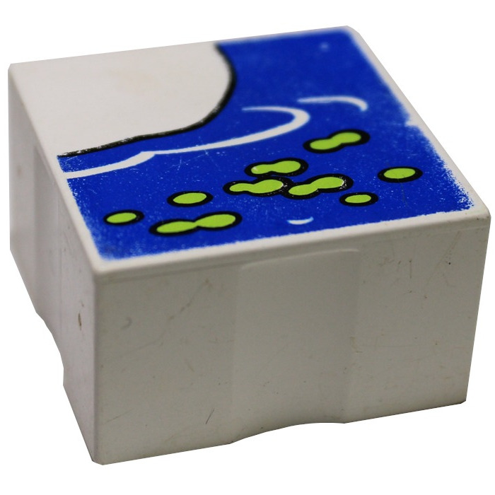 Duplo Tile 2 x 2 x 1 with Duck Mosaic Print 06 (2756) | Brick Owl ...