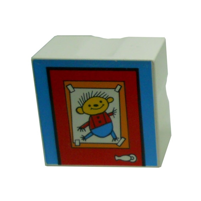 Duplo Tile 2 x 2 x 1 with Mosaic Picture Home 13 (2756) | Brick Owl ...