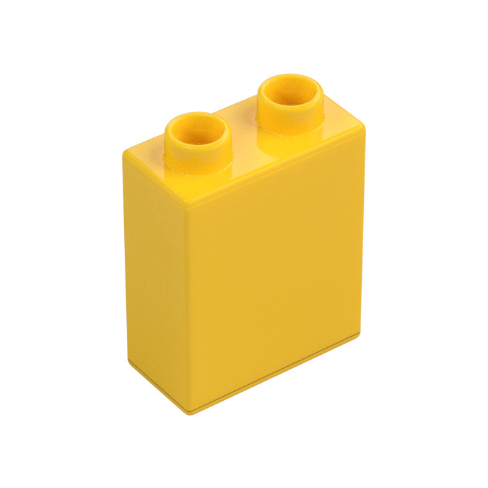 Duplo Yellow Brick 1 x 2 x 2 (4066 / 76371) | Brick Owl