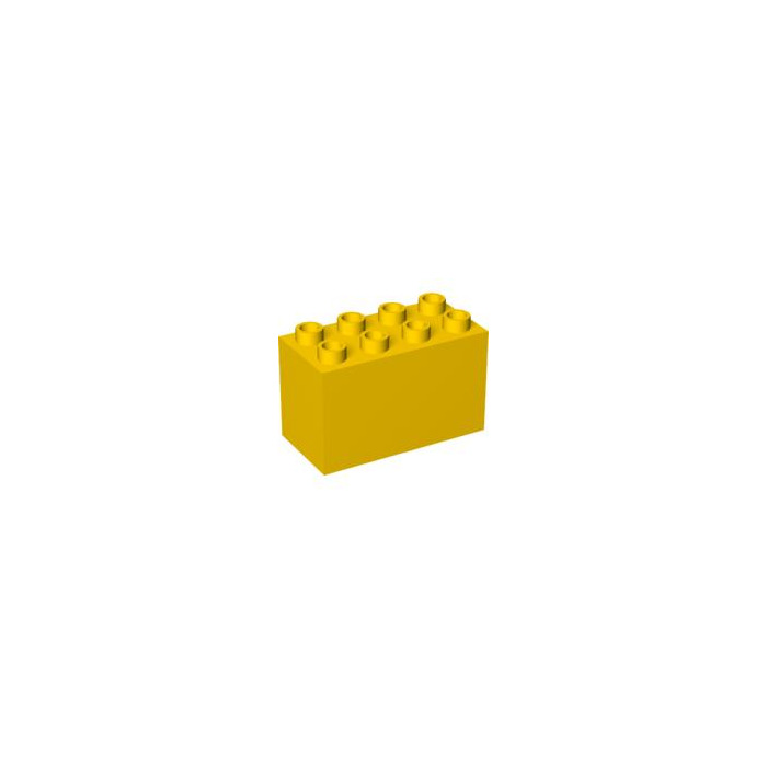 Duplo Yellow Brick 2 x 4 x 2 (31111) | Brick Owl