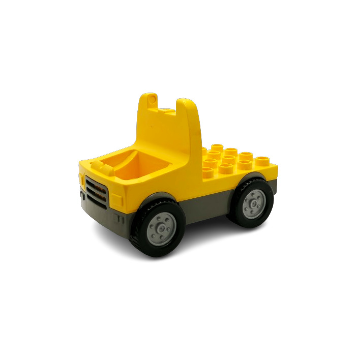 Duplo Yellow Truck with Flatbed and Wide Wheels (75947) | Brick Owl ...