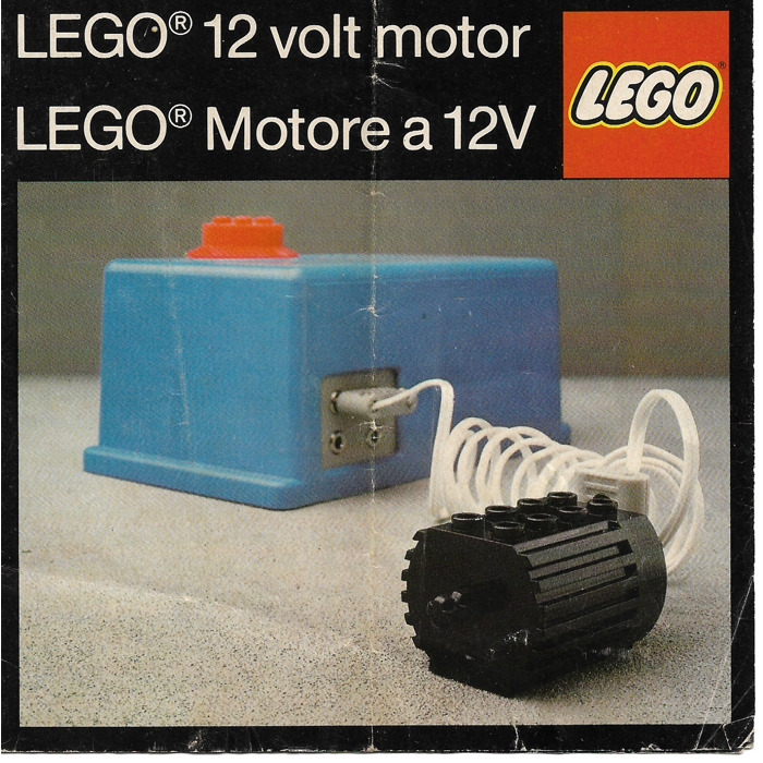 LEGO 12 Volt Motor Set 880 Instructions | Brick Owl - LEGO Marketplace