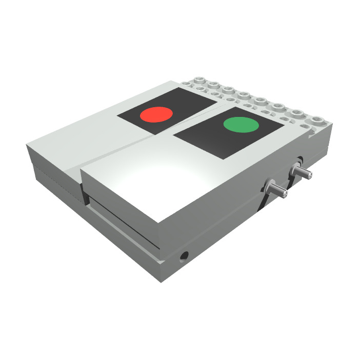 LEGO 12V Train Remote Control 8 x 10 with Signal Pattern | Brick Owl