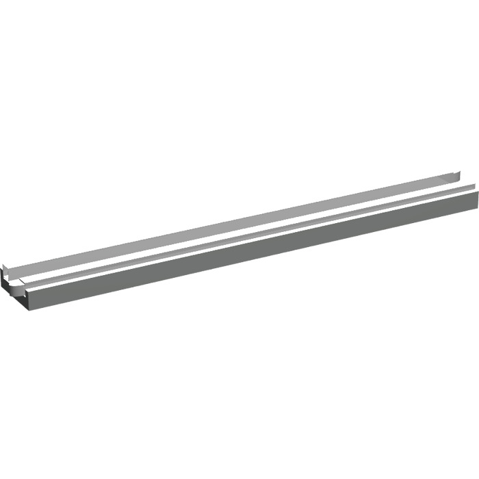 LEGO 12V Train Track Straight Section with Conducting Rail for Remote ...