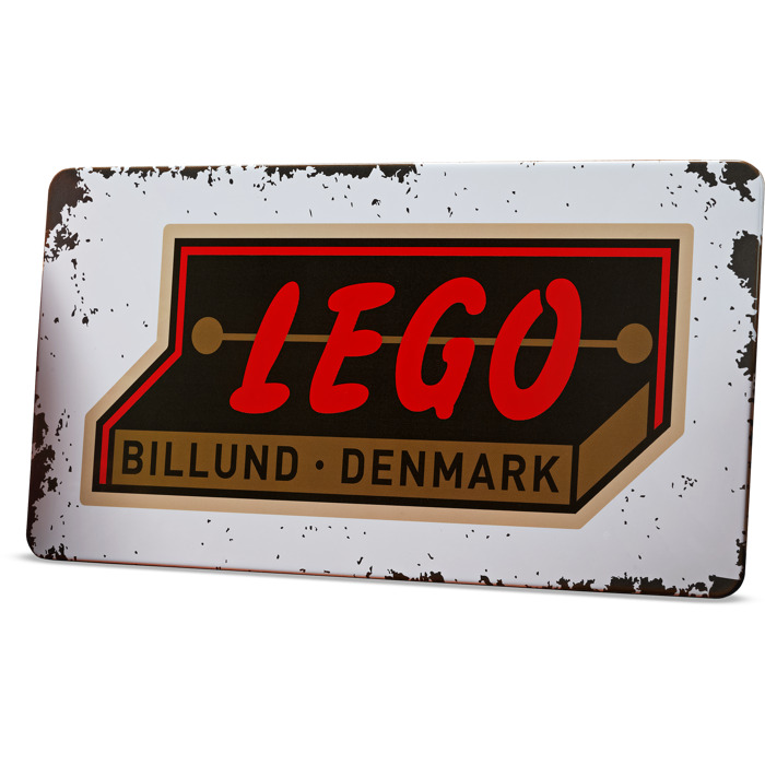 LEGO 1950's Retro Tin Sign (5007016) | Brick Owl - LEGO Marketplace