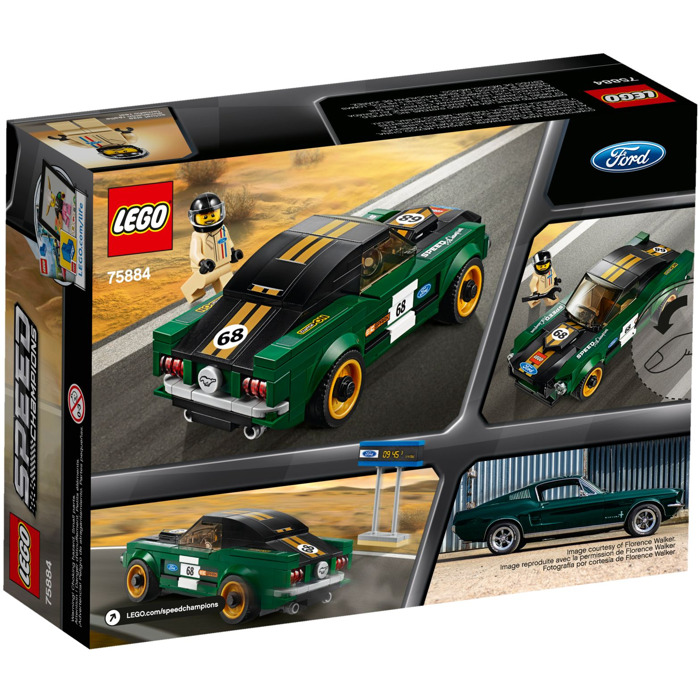 LEGO 1968 Ford Mustang Fastback 75884 Packaging | Brick Owl - LEGO Ринок