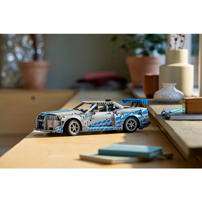 LEGO 2 Fast 2 Furious Nissan Skyline GT-R (R34) Car Set 42210 | Brick ...