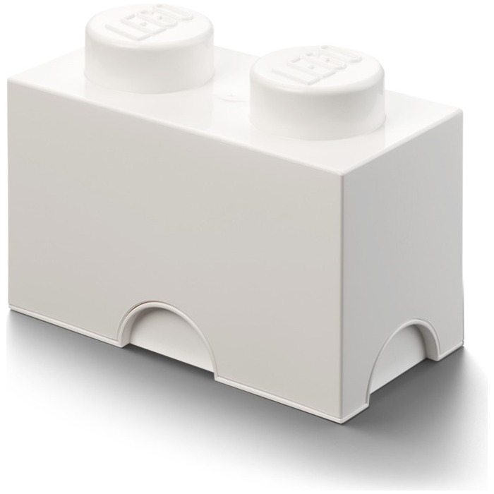 LEGO 2 Stud Storage Brick White (5006869) | Brick Owl - LEGO Marketplace
