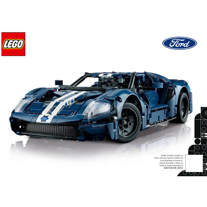 LEGO 2022 Ford GT Set 42154 Instructions | Brick Owl - LEGO Marketplace