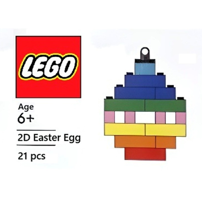 LEGO 2D Easter Egg Set 6557644 | Brick Owl - LEGO Marketplace