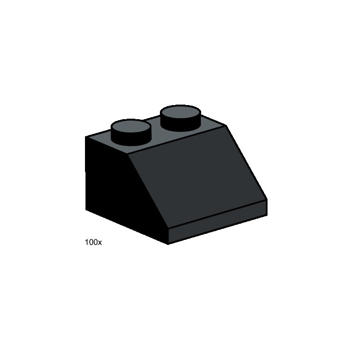 LEGO 2x2 Roof Tiles Steep Sloped Black Set 3495 Inventory | Brick Owl