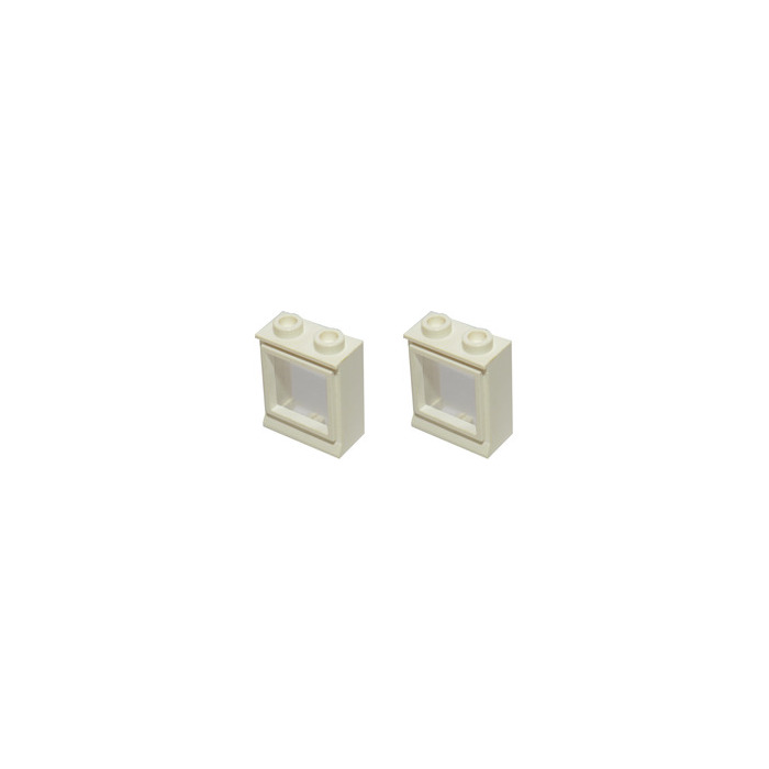 LEGO 2x2 Window White Set 3446 | Brick Owl - LEGO Marketplace