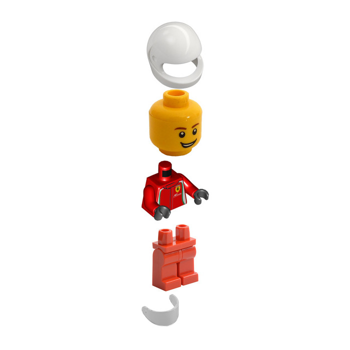 LEGO 458 Italia GT2 Race Pilot Minifigure | Brick Owl